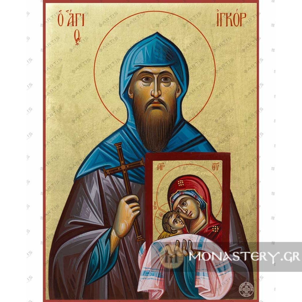 Εικόνα Αγίου Ιγκόρ - Μοναστήρι